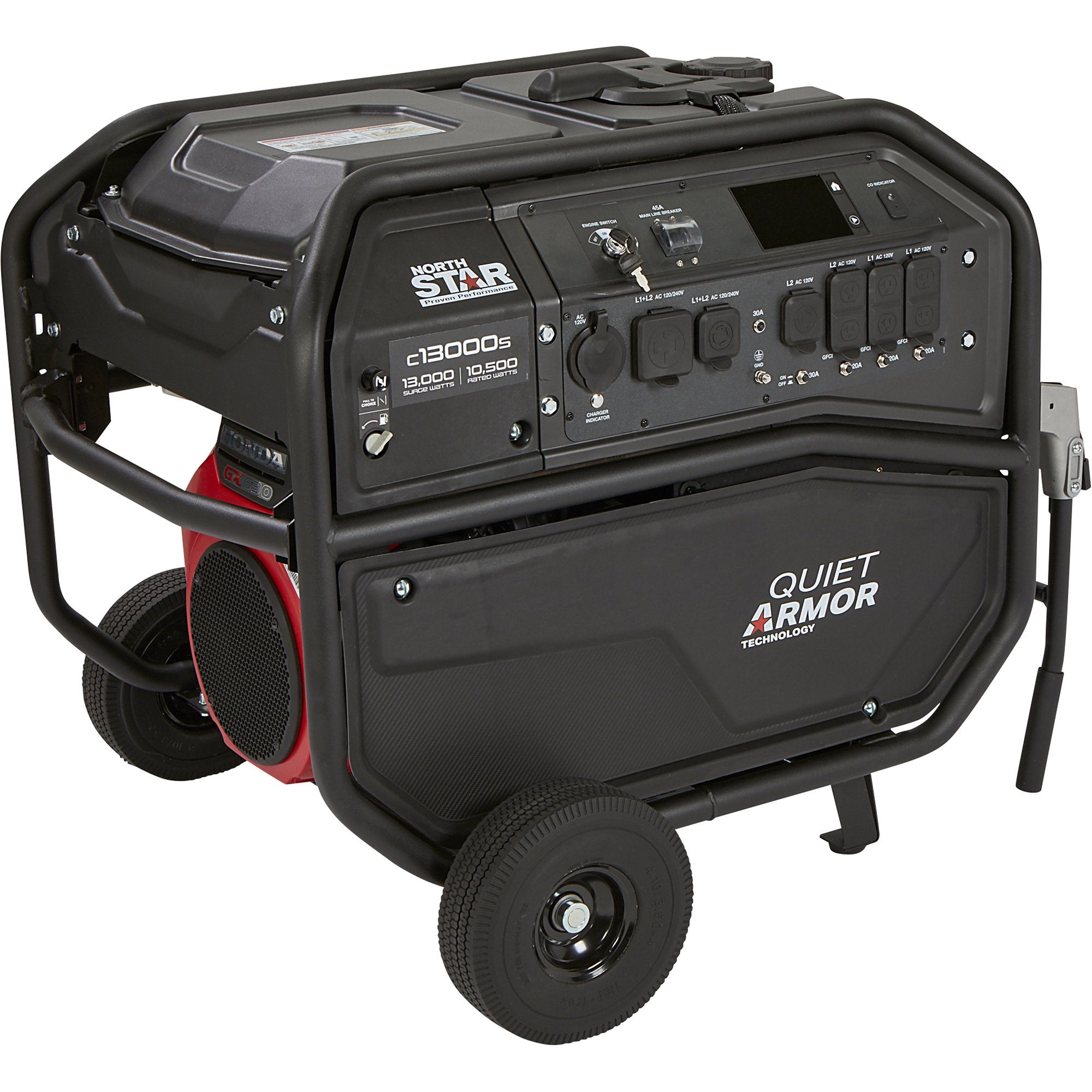 NorthStar c13000s Commercial-Grade Portable Generator with Electric St