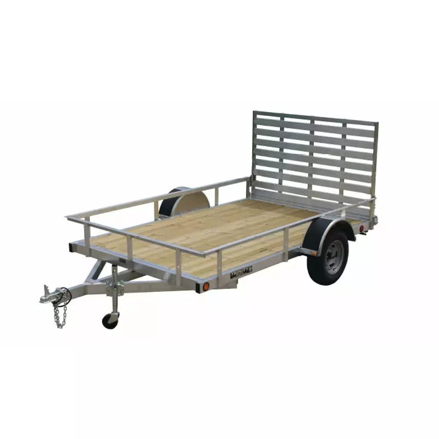 Trophy Trailer - SINGLE AXLE - OPEN SIDE - Aluminum Utility Trailer
